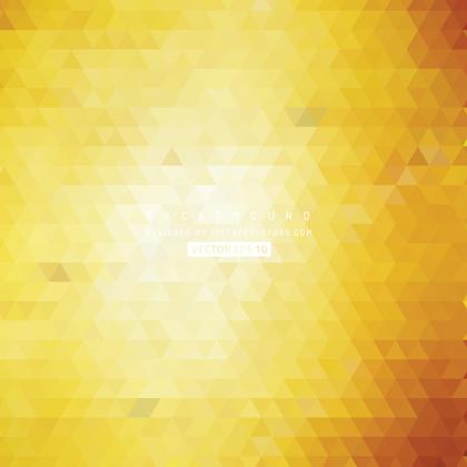 Yellow Orange Abstract Triangle Background Vector