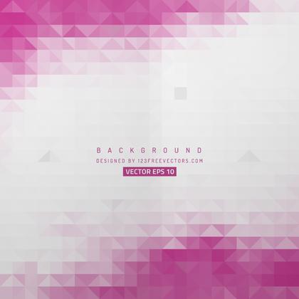 Pink Gray Triangle Background Pattern