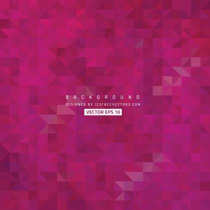 Dark Pink Triangle Background Vector