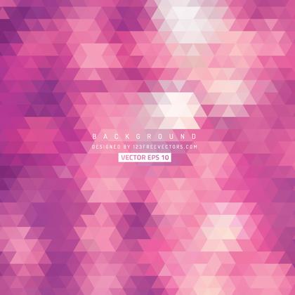 Pink Triangle Background Illustrator