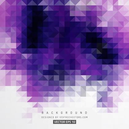 Dark Purple Triangle Background Template