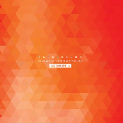 Red Orange Triangle Background