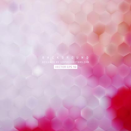 Abstract Light Pink Hexagon Background Pattern
