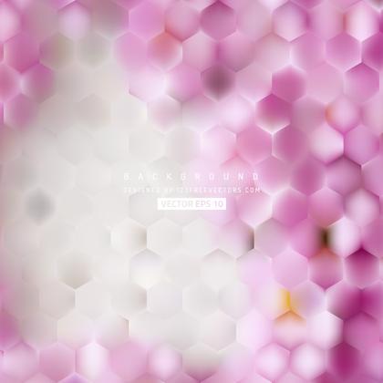 Light Pink Hexagon Background Pattern