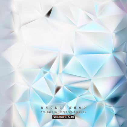 Light Blue Polygon Triangle Pattern Background