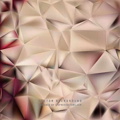 Brown Polygon Triangle Pattern Background