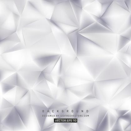 Abstract Light Gray Polygon Background