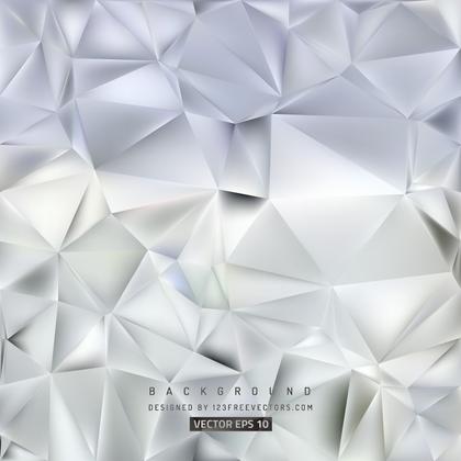 Gray Polygon Triangle Background