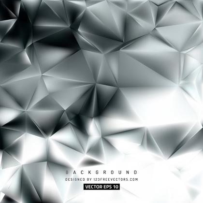 Gray Polygon Background Template