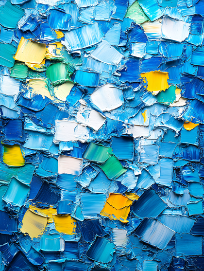 Free Download Abstract Blue Texture Paint