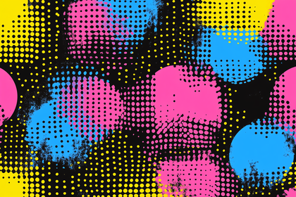 Free Download Abstract Background with Dot Pattern and Brush Strokes