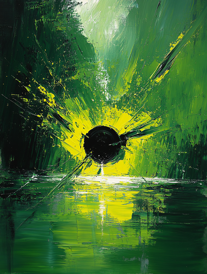 Free Download Abstract Explosion Painting