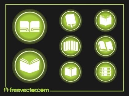 Book Icons Free Vector
