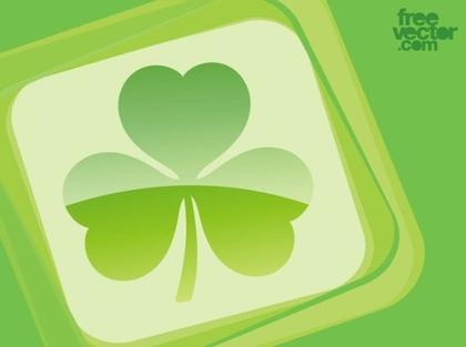 Free Vector Clover Leaf