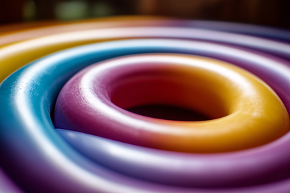 Free Download Abstract Colorful Spiral Swirl Design