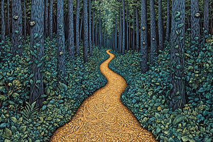 2 Golden Path | Free Vectors, Photos, Artwork Images | 123Freevectors