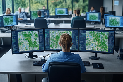 Free Download System Monitoring and Control Room