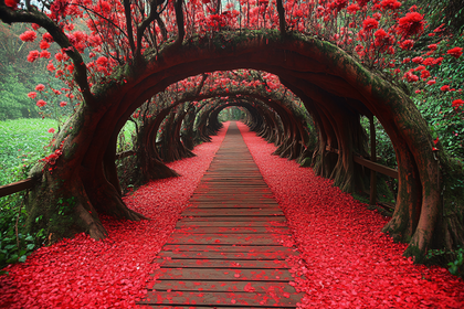 4 Flower Tunnel | Free Vectors, Photos, Artwork Images | 123Freevectors