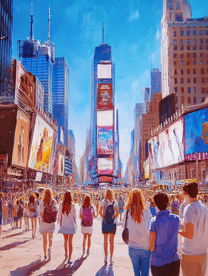 30+ Times Square | Free Vectors, Photos, Artwork Images | 123Freevectors